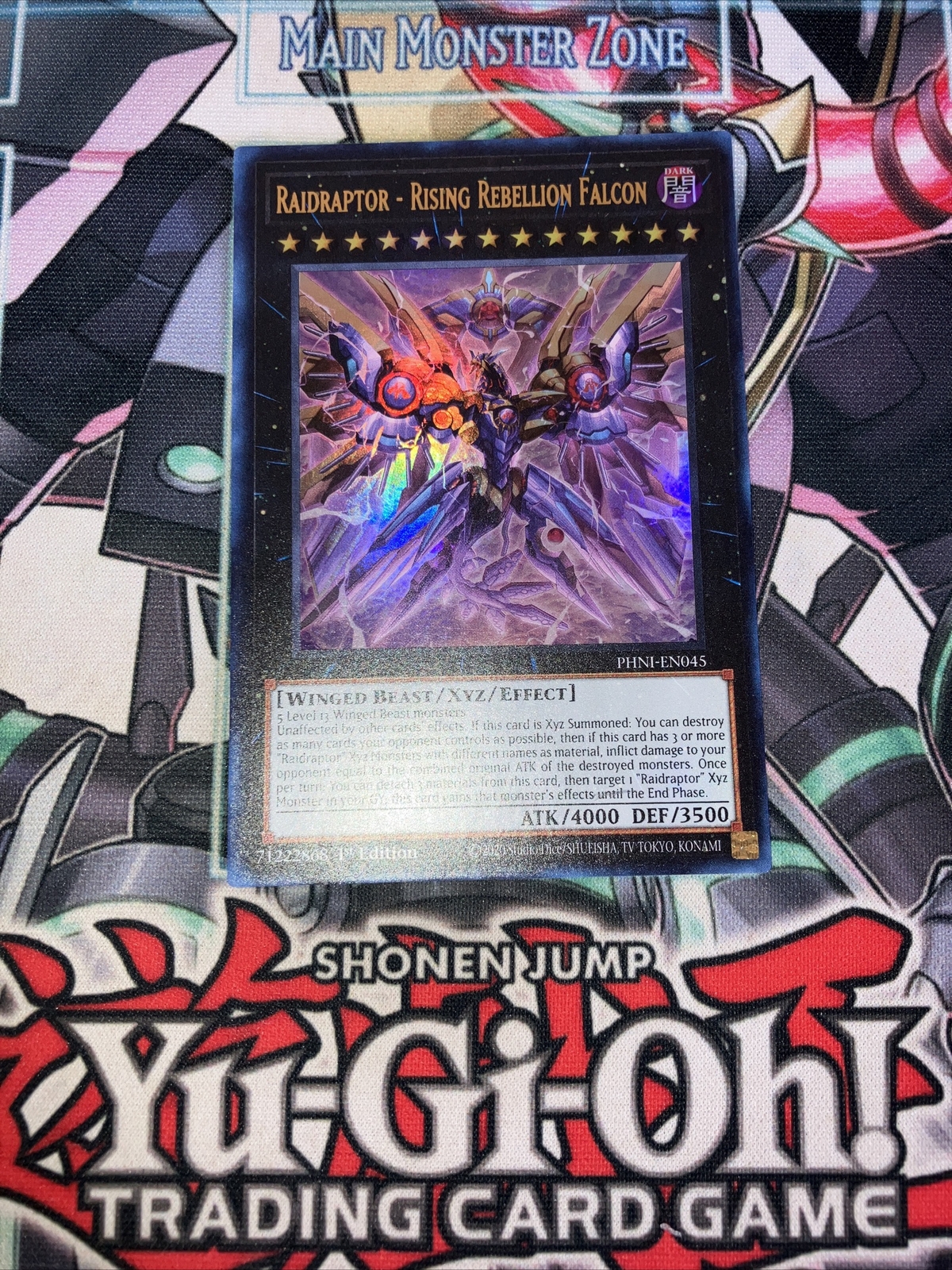 Raidraptor - Rising Rebellion Falcon Ultra Rare PHNI-EN045 Yugioh | eBay