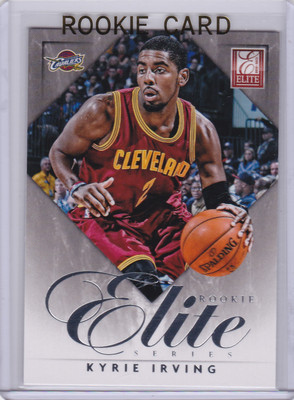 KYRIE IRVING ROOKIE CARD Elite Series 2012/14 Basketball RC Duke ...