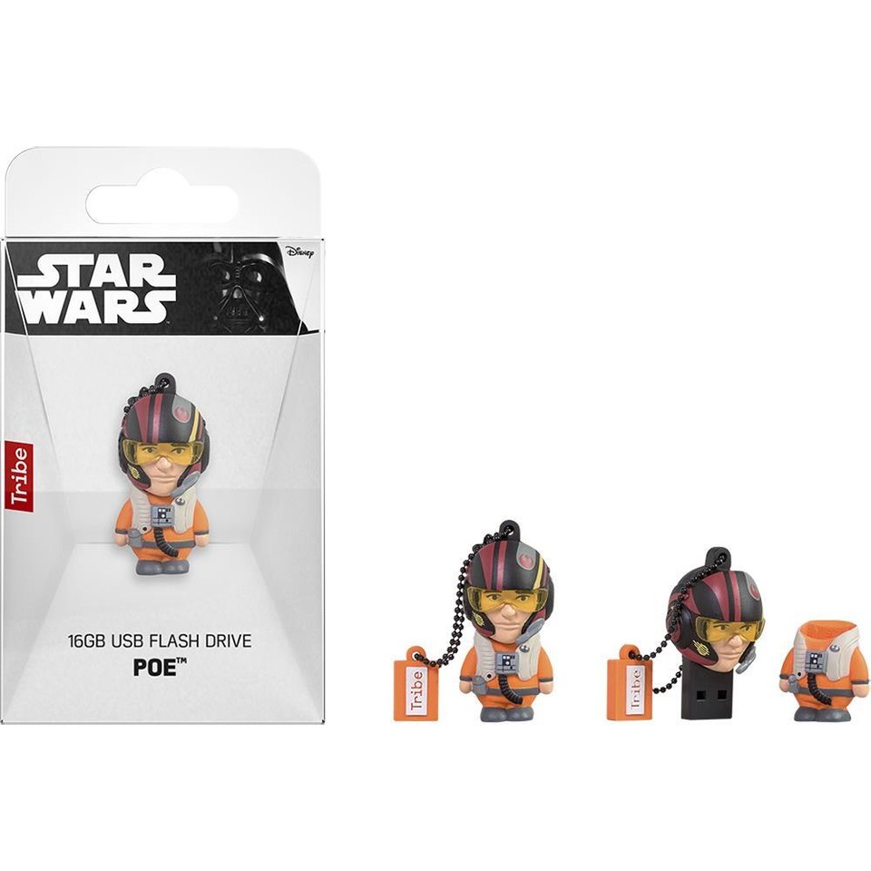 Tribe USB Stick STAR WARS VII TFA Poe Design Figur 16GB Speicher ...