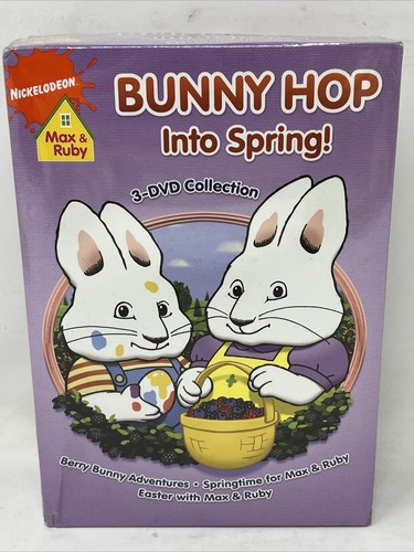Max & Ruby - Max & Ruby: Bunny Hop Into Spring - 3 DVD Coll [New DVD ...