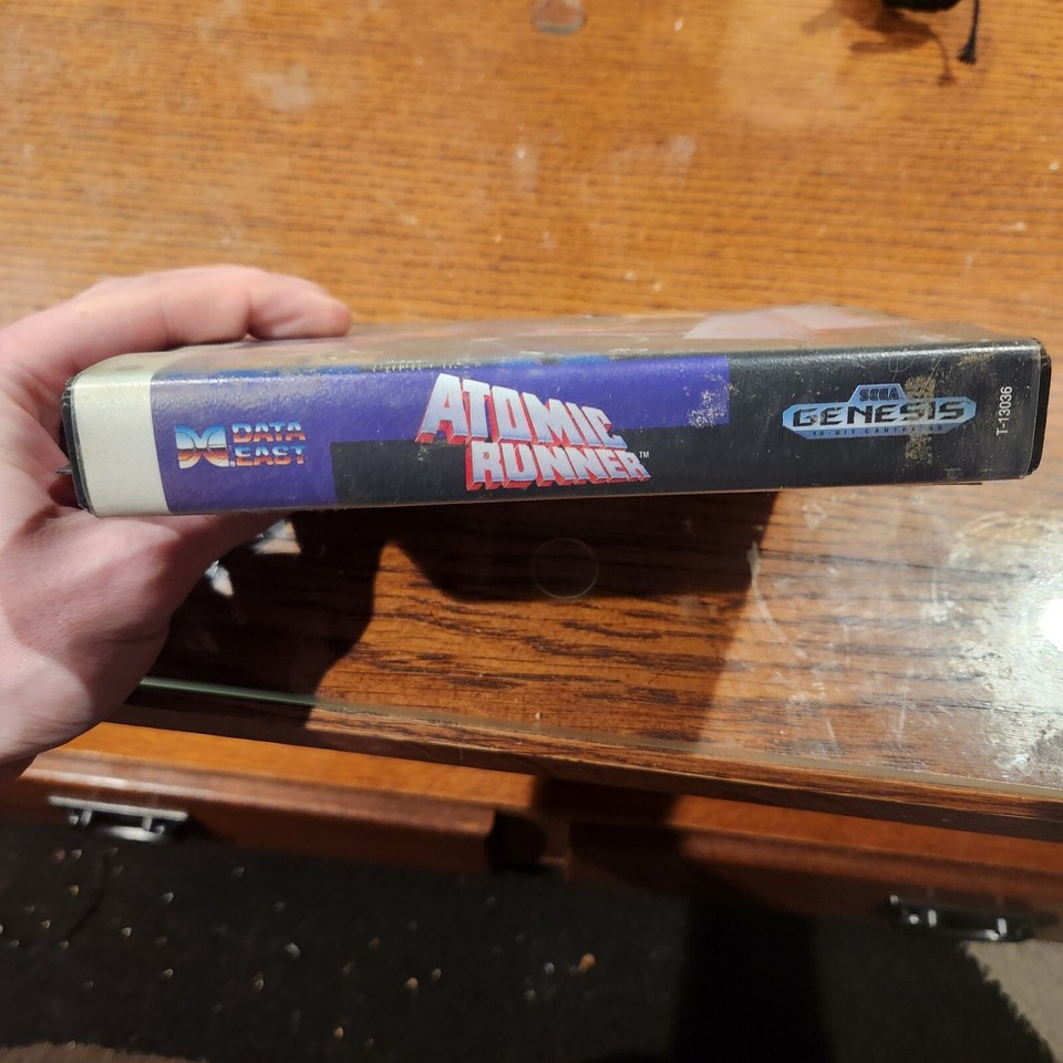 Atomic Runner (Sega Genesis, 1992) 13252014046| eBay