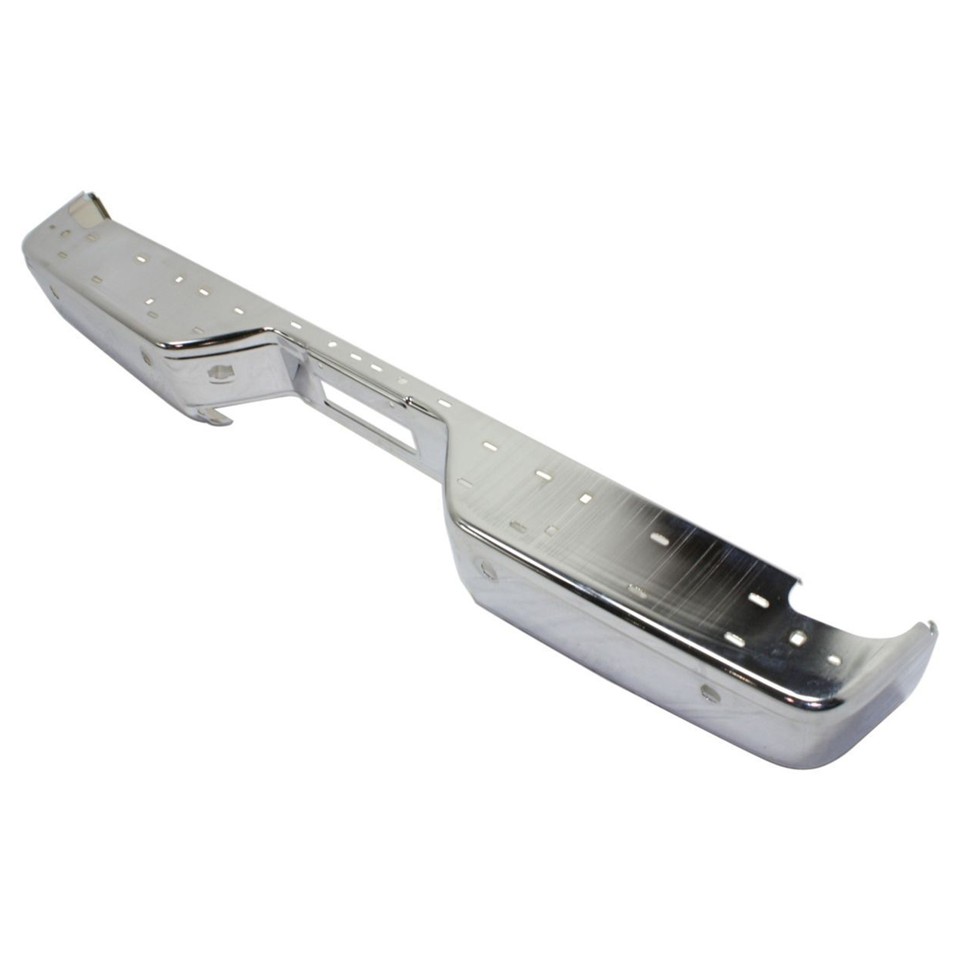 NEW Chrome Steel Rear Bumper Face Bar for 2004-2014 Nissan Titan Pickup ...