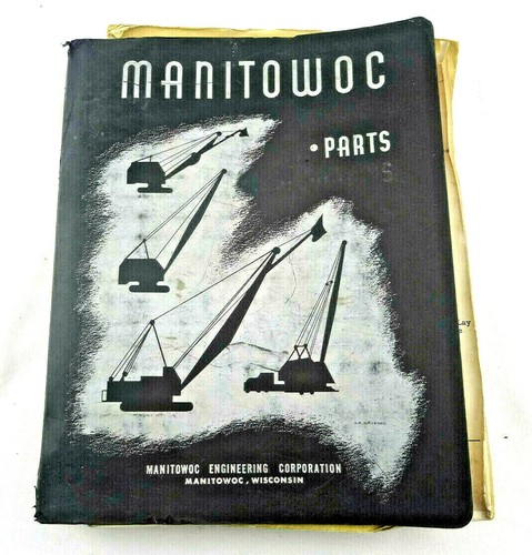 Manitowoc 3600 Dipper Dredge Manual Serial # 36035 Pre-owned OEM Free ...