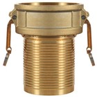 RUBBERWORX RBX-C-BR-125 1-1/4" PART C BRASS QUICK CPL PART C CPL-SH ...