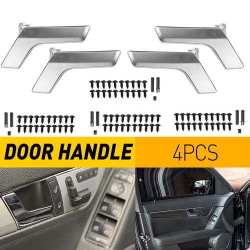 Left Right Matte Inside Side C250 Repair Door Handle Fit Mercedes C350 ...