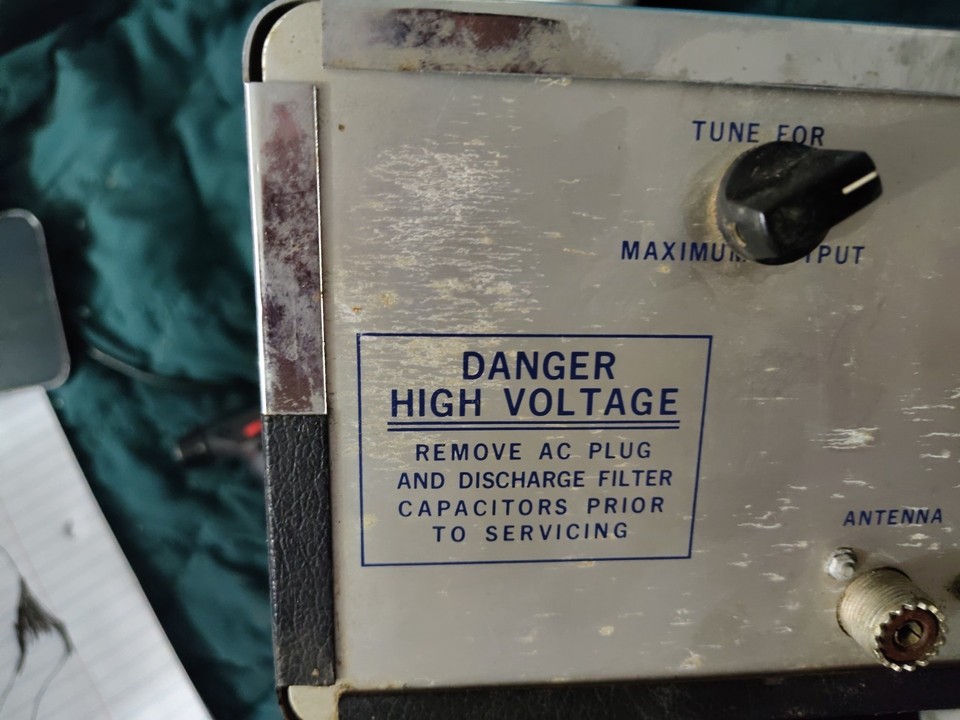 Vintage Palomar 300A Linear Amplifier Ham Radio 10 - 40 Meters Chrome Case | eBay