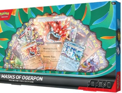 Pokemon Masks of Ogerpon EX Premium Collection Box | eBay