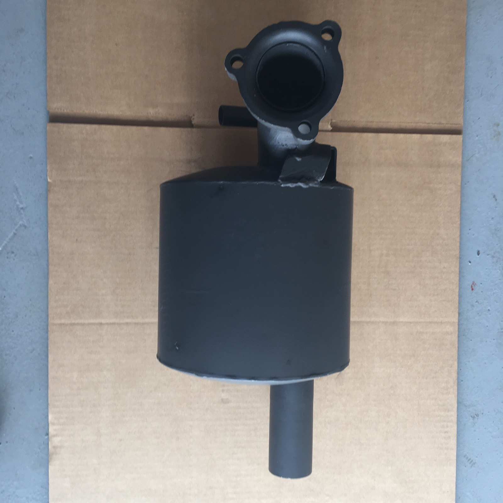 Caterpillar Cat 416E 416D 420E 422E 432E 434E Backhoe Exhaust Muffler ...