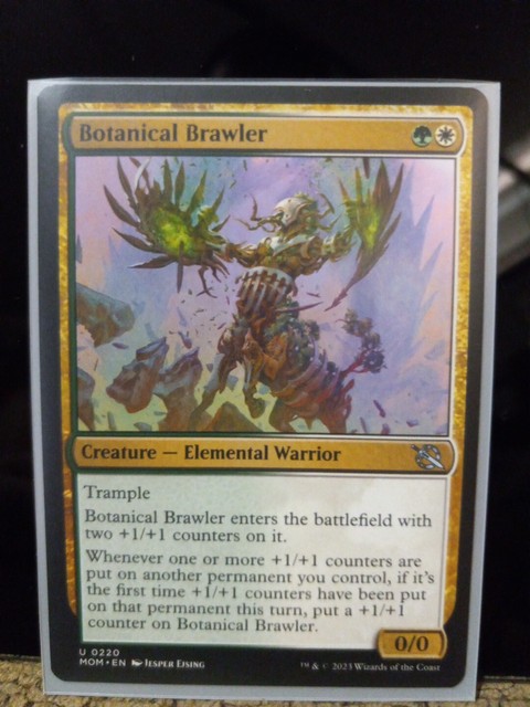 MTG Botanical Brawler March of the Machine 0220 Regular Uncommon for ...