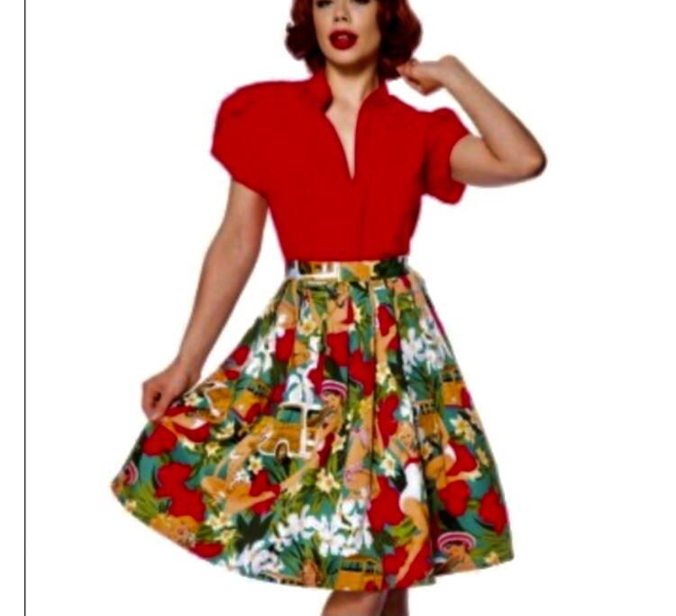 Grace Karin Pinup /Retro Swing skirt Size Extra Large - Gem