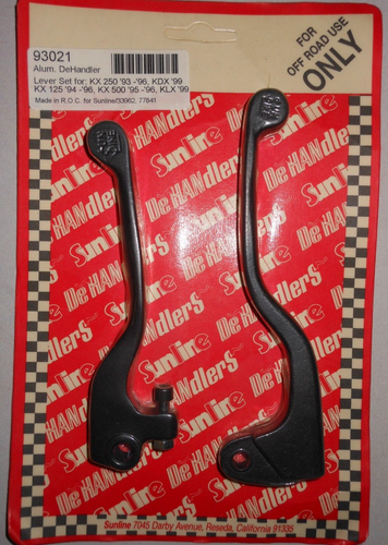 NOS Sunline Lever Set Fits: Kawasaki 1993-1996 KX250 93021 | eBay