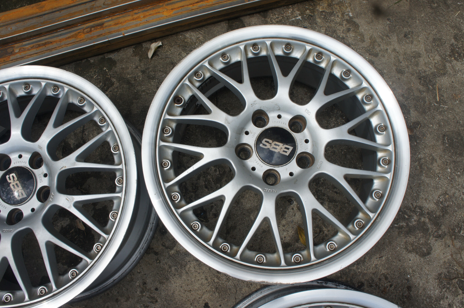 JDM 17" BBS mesh RS RS778 wheels for itr ctr dc2 240sx cl7 accord cl1 ...