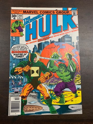 THE INCREDIBLE HULK 204 (1976) marvel comics FN+ | eBay