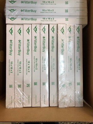 18x18x2 MERV 13 Pleated Air Filter (12-Pack) | eBay