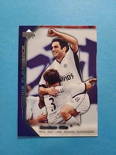JORDAN CILA 2005 UPPER DECK ROOKIE FLASHBACK MLS SOCCER CARD # RF28 ...