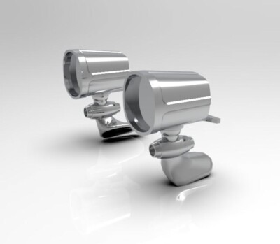 1:24 3d Printed GM NuVue "Trailmaster" Spotlights. Driver and Passenger ...