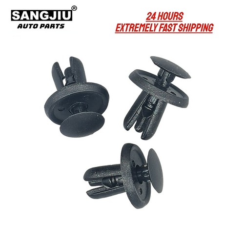 100Pcs Bumper Clips For Mitsubishi Lancer Montero Outlander Subaru ...