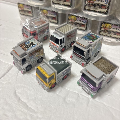 18 pieces Deco truck minicar that runs with pullback Suntory Coffee ...