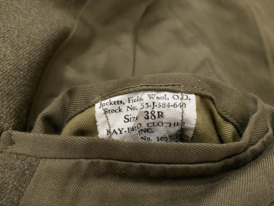 WWII WW2 US Army Iceland Base Command Uniform Ike Jacket! Dated 1944 ...