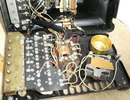 VINTAGE Black Multi Line Business Phone Western Electric Possibly 464 ...