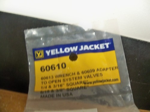 Yellow Jacket Service Wrench With Hex Key Adapter 60610 for sale online ...