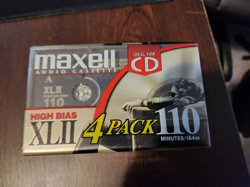 Maxell XLII 110 Minutes Four pack Sealed | eBay