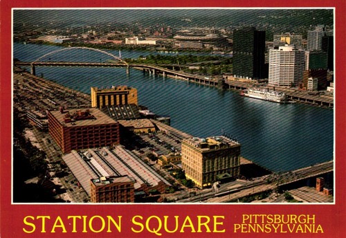 Station square Pittsburgh Pennsylvania Commerce Court, Sheraton Hotel ...