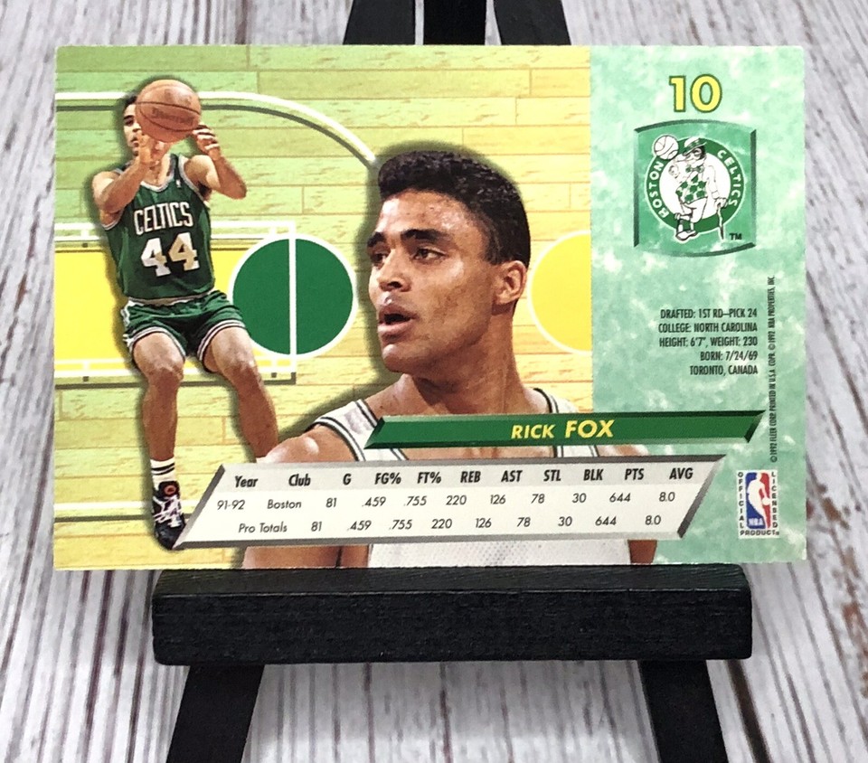 1992-93 Ultra #10 Rick Fox Boston Celtics | eBay