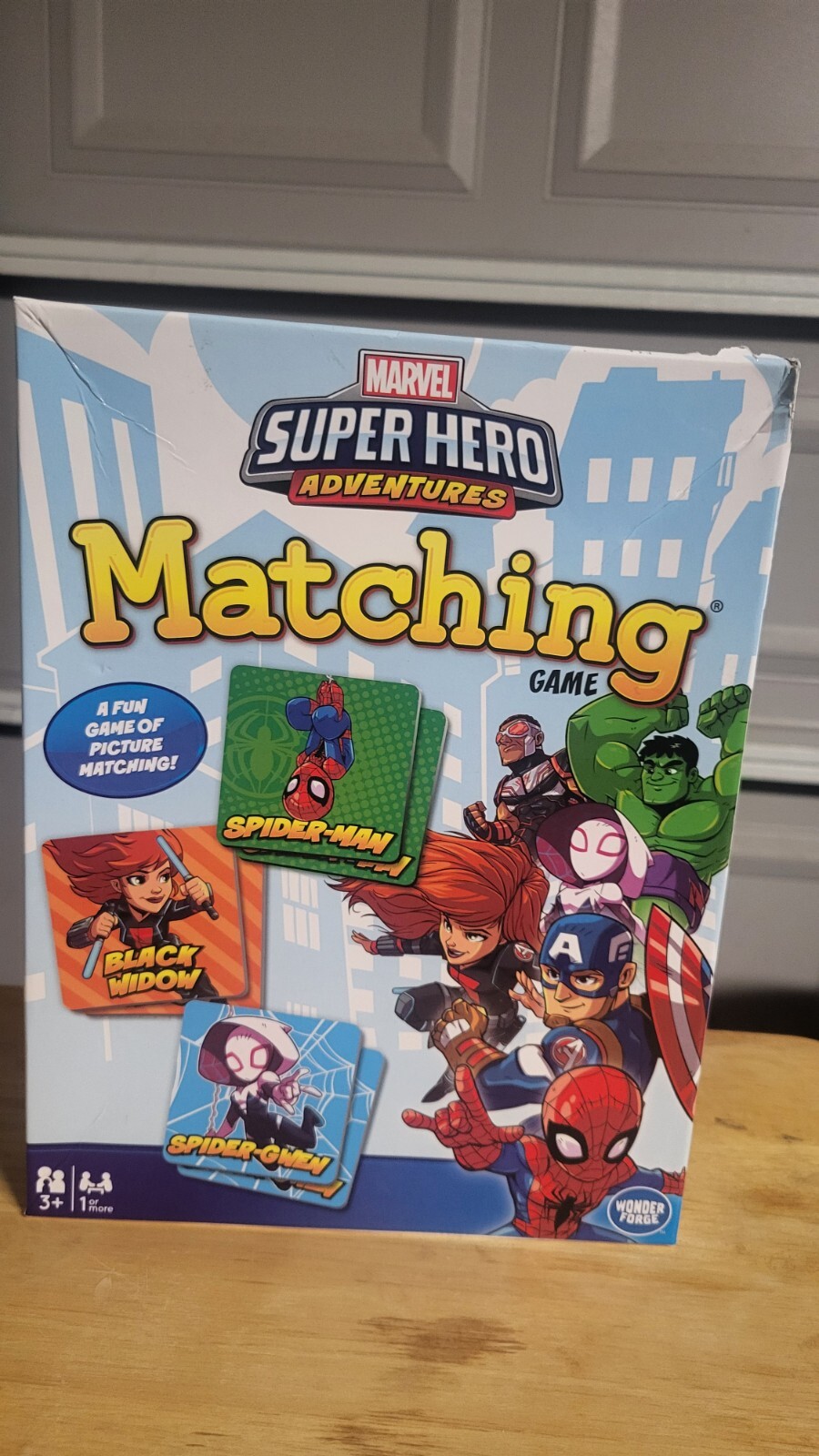 Marvel Matching Game Super Hero Adventures Kids Memory Game Complete ...