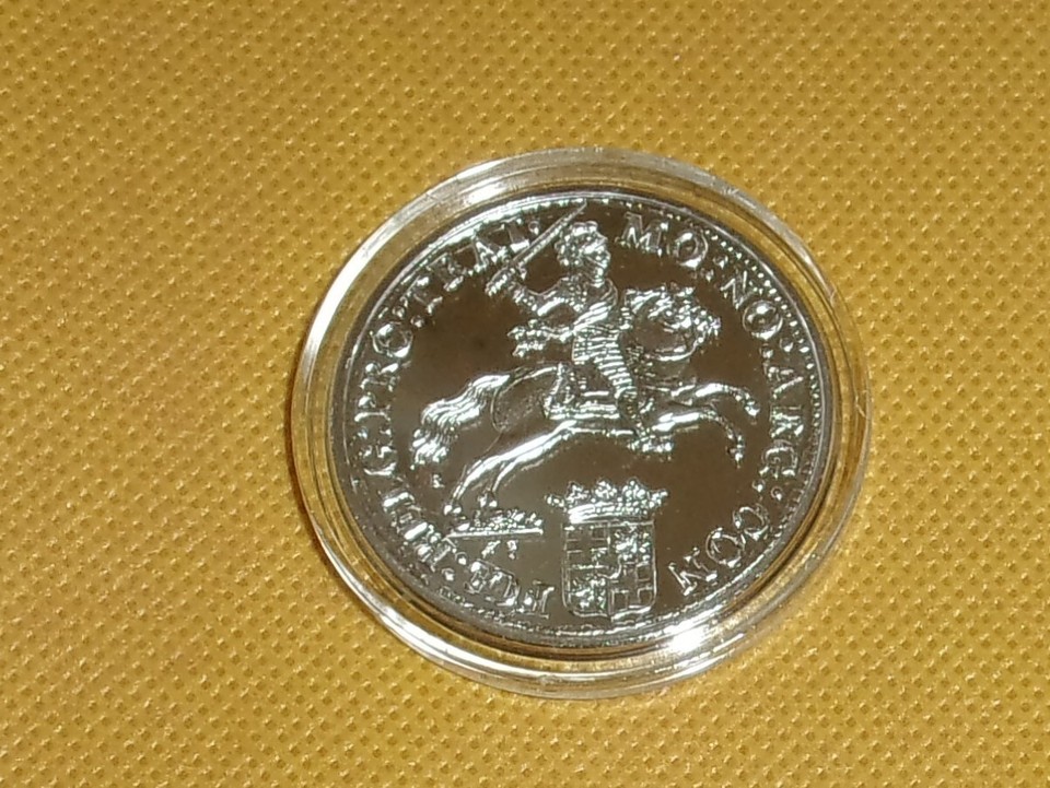 2023 Netherlands 1 oz Silver Ducaton Rider Restrike BU Limited Mintage ...