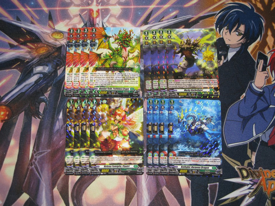 Cardfight Vanguard Omniscient Awakening Stoicheia RRR to C Playset | eBay