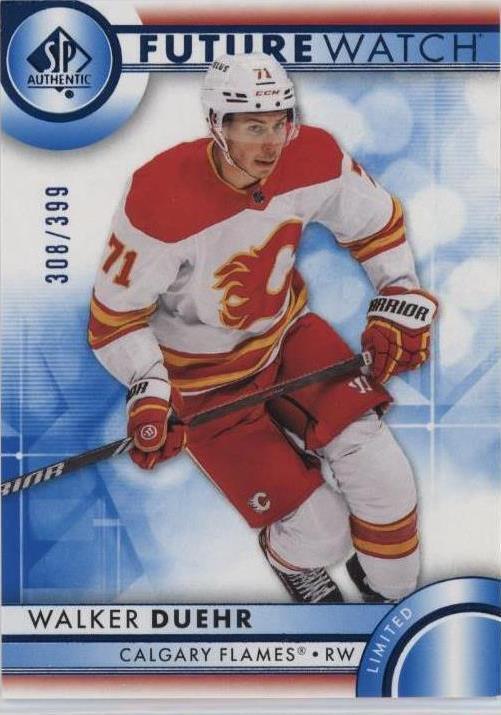 2023-24 Sp Authentic - Future Watch Walker Duehr #121 Blue Limited /399 ...
