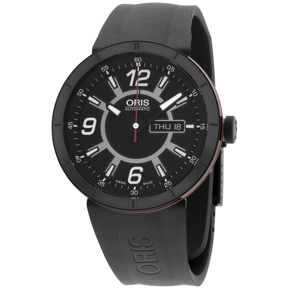 Oris TT1 Men's Black Watch - 01 735 7651 4764-07 4 25 06B for sale ...