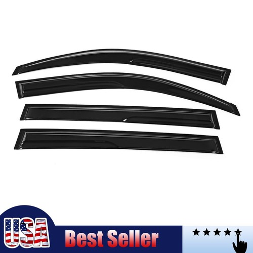 Fits For 08-13 Toyota Highlander Window Vent Visor Sun Rain Guard Vent ...