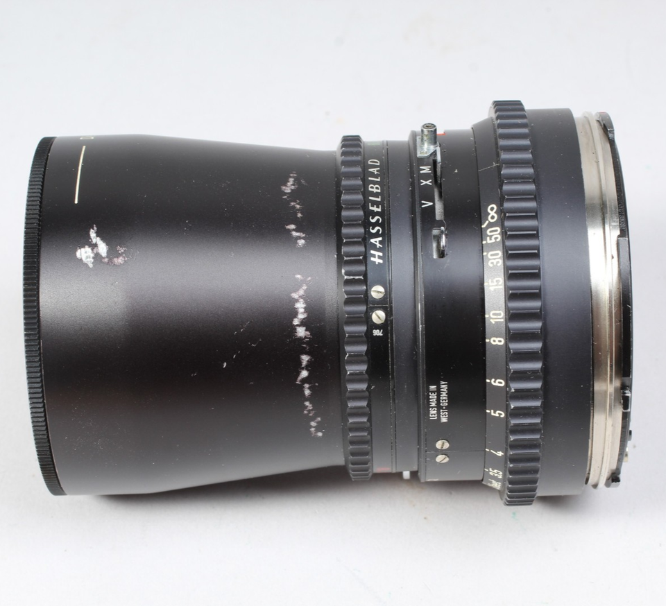 BLACK HASSELBLAD ZEISS 50MM F/4 T* C DISTAGON WIDE ANGLE LENS W CAPS ...