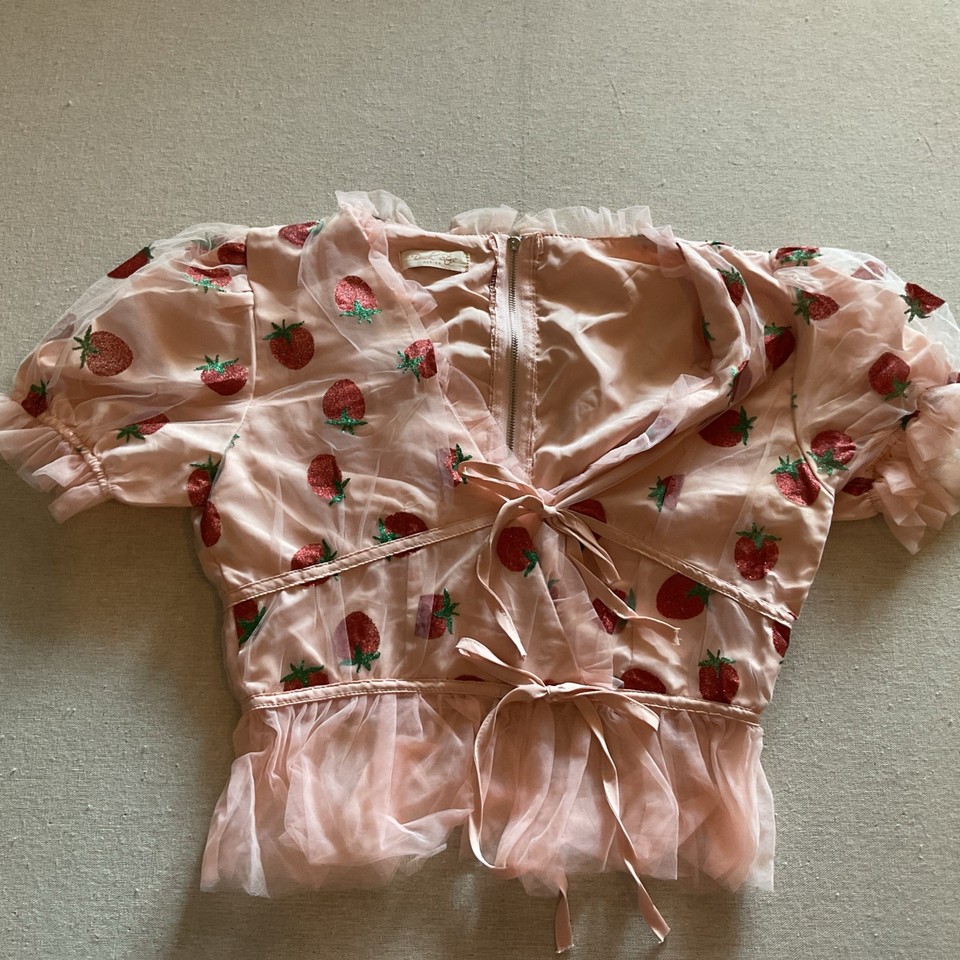 Cute Strawberry Outfit XS Women's Cotton On And Duck Store Design ...