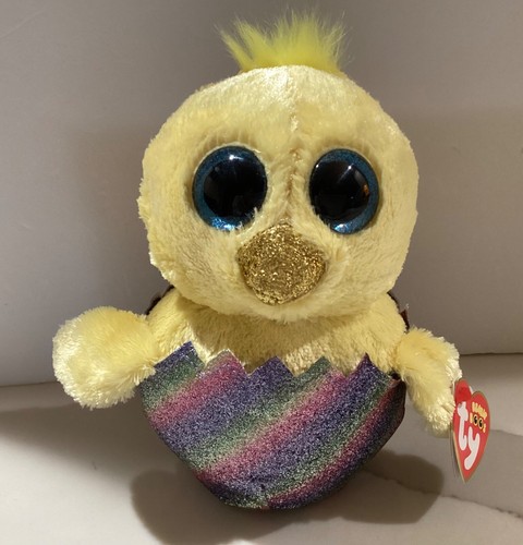 2018 Ty MEGG Easter Chick in Egg Beanie Boo (Walgreen’s Exclusive) 7 ...