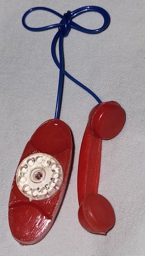 Vintage Barbie Red Telephone | eBay