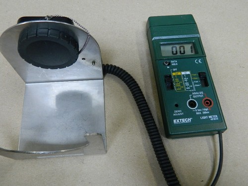 Extech Light Meter 401025 Intensity Lux And Foot Candles Measurement ...