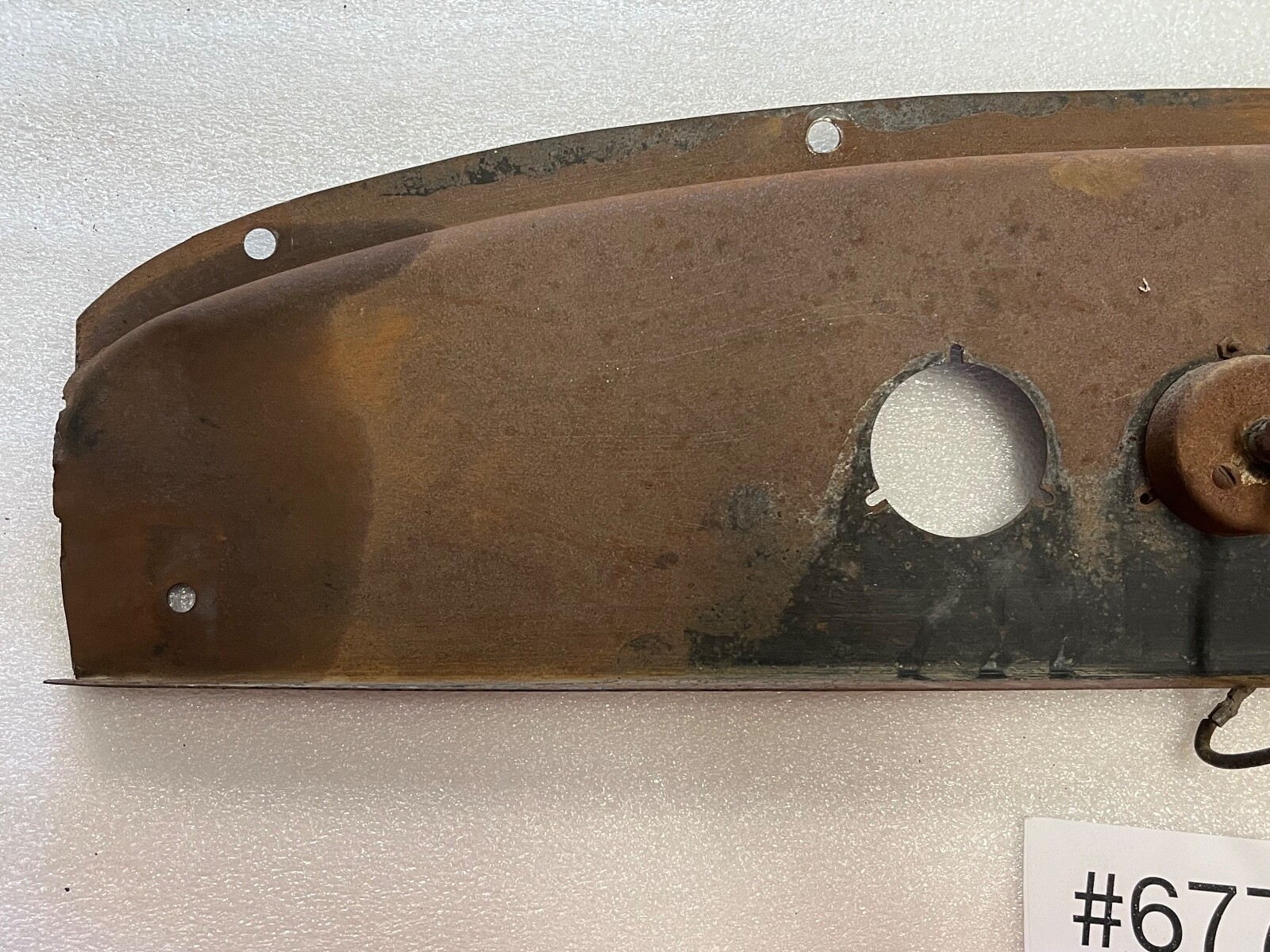 1921 22 23 ??Chevrolet Open Car Dash Panel w/Speedo Panel was Cut Short ...