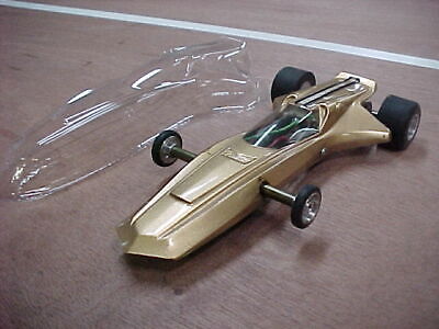 1/24 slotcar 1/24 scale Vintage slot car CLEAR body Classic Competition ...