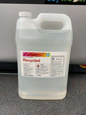 One Bottle (1 Gal) Recycled HP Imaging Oil for any 7XXX Series Indigo ...