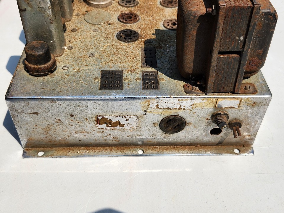 Custom Tube Amp (4) Untested Brand Sticker Gone | eBay