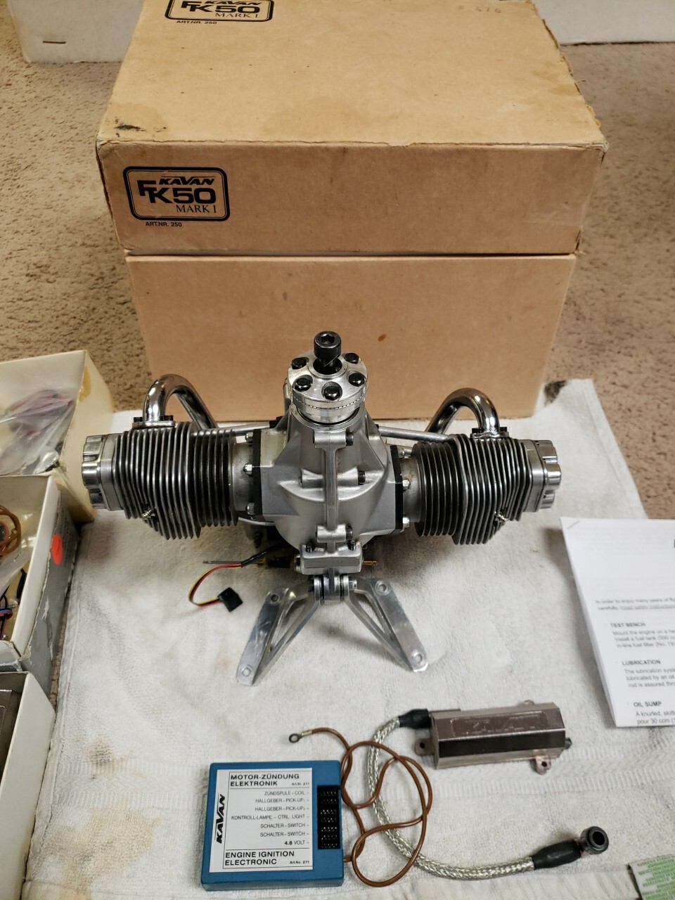 Kavan Motor - Kavan FK 50 Mark I - Art.Nr. 250 - Magnificent Engine | eBay