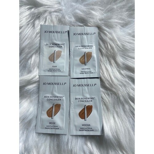 Jo Mousselli Skin Renewing Concealer Sample Bundle; Fair Neutral Beige ...