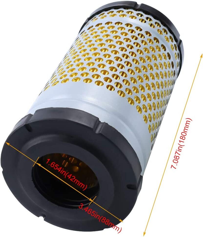 Air Filter Fits Kubota Tractor Models B1610 B2100 B2110 6C060-99410 ...