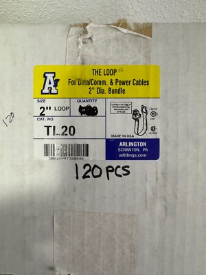 Arlington TL20 Cable pulling Loop 2” [120 pcs] | eBay
