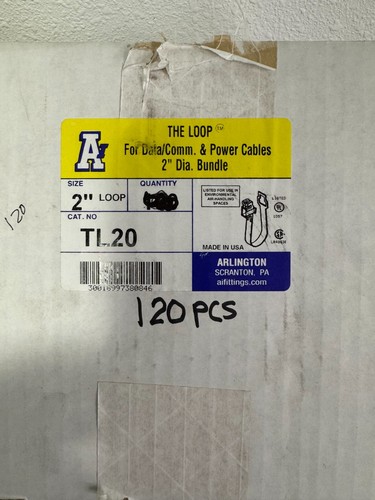 Arlington TL20 Cable pulling Loop 2” [120 pcs] | eBay
