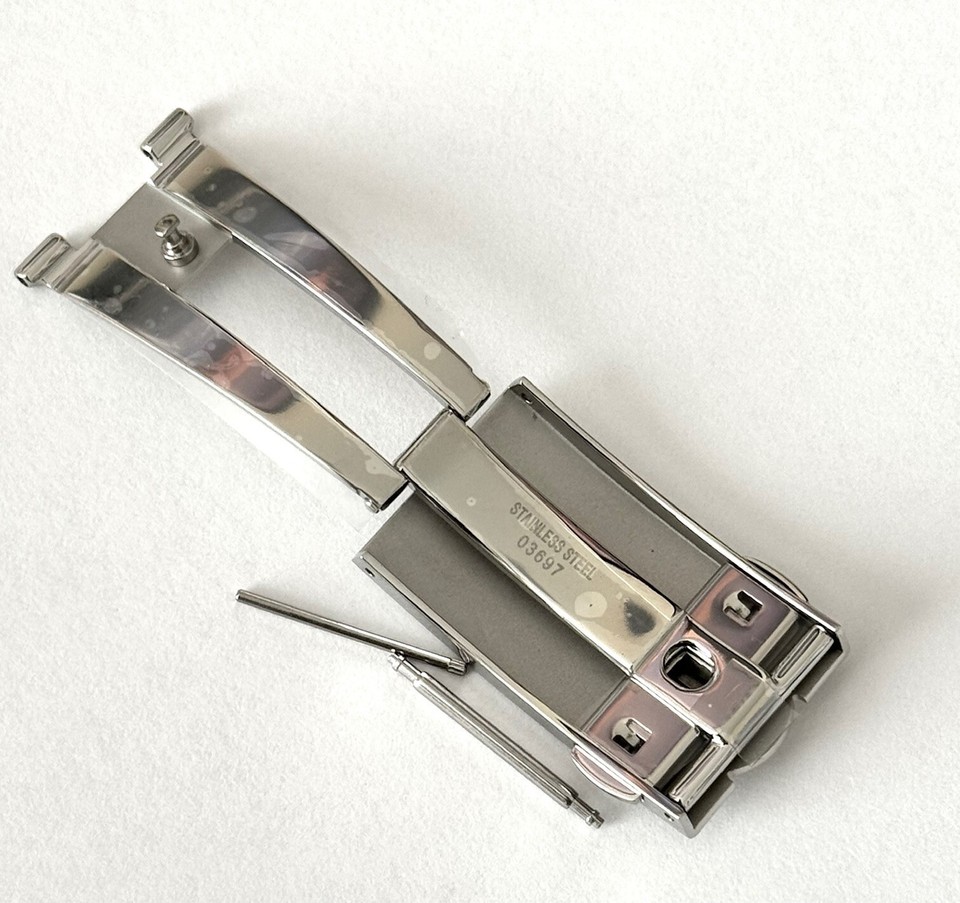 Original RADO Captain Cook Folding Silver Buckle Clasp For Bracelet ...