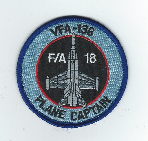 VFA-136 F-18 PLANE CAPTAIN patch | eBay